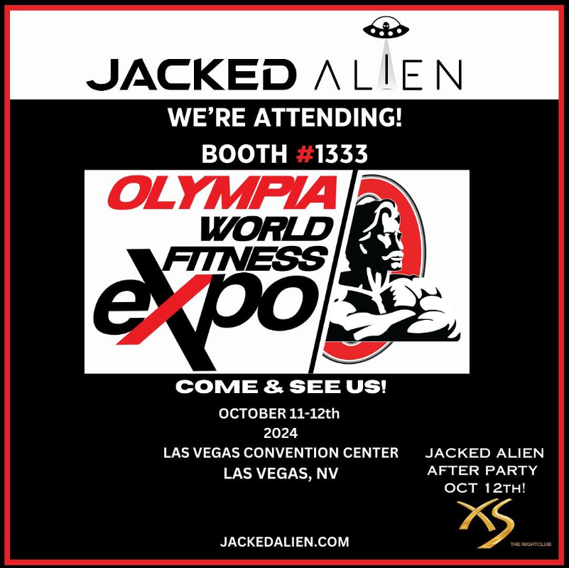Jacked Alien Lands at the Olympia – JACKED ALIEN