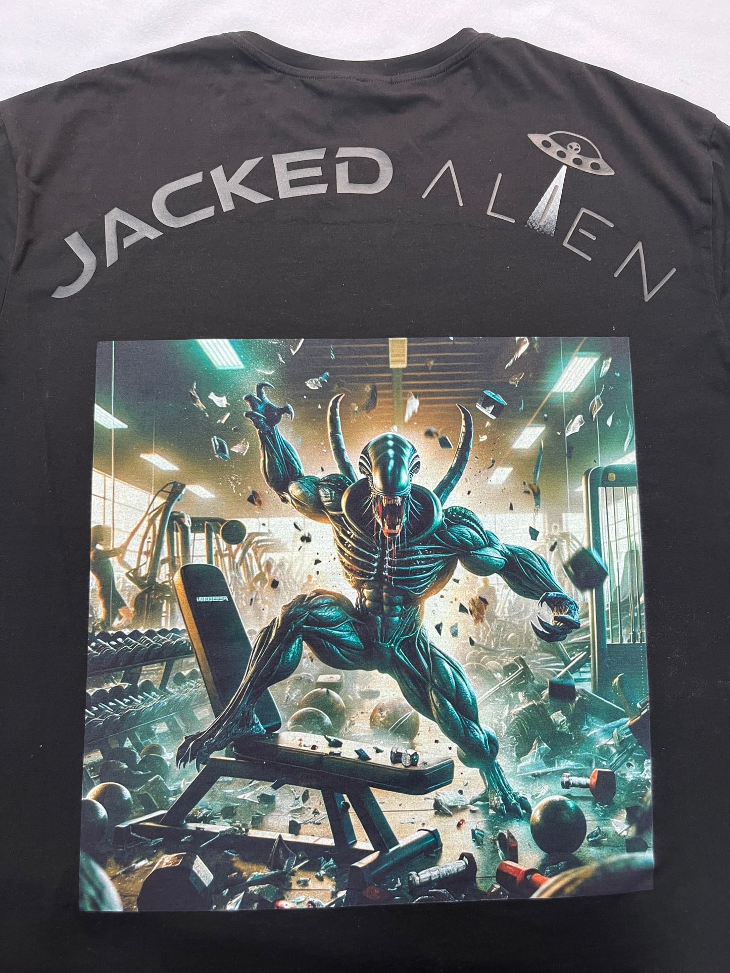JACKED Alien Graphic T-Shirt - Black – JACKED ALIEN